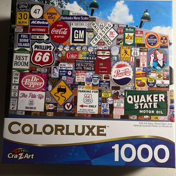 Crazart | Games | 00 Piece Old Ad Signs Road Signs And Vehicle Licence ...
